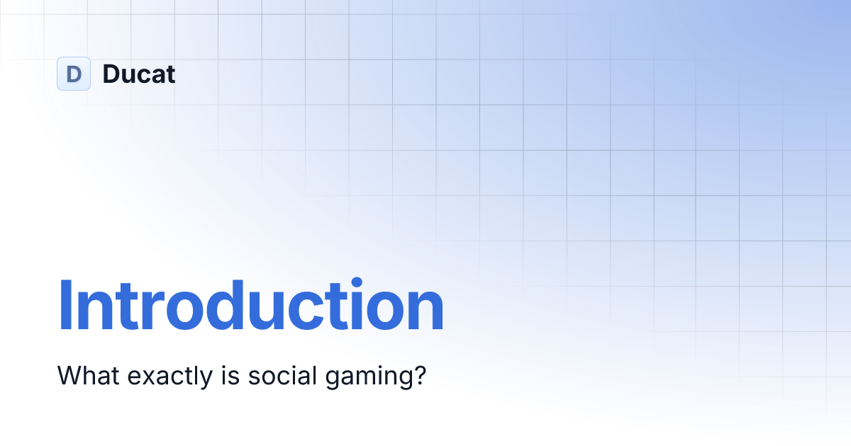 Introduction | Ducat